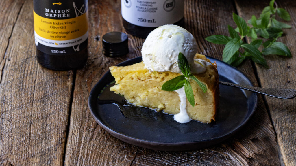 Lemomopita(Greek Lemon and Phyllo Olive Oil Cake with Brandy) - Irene Matys